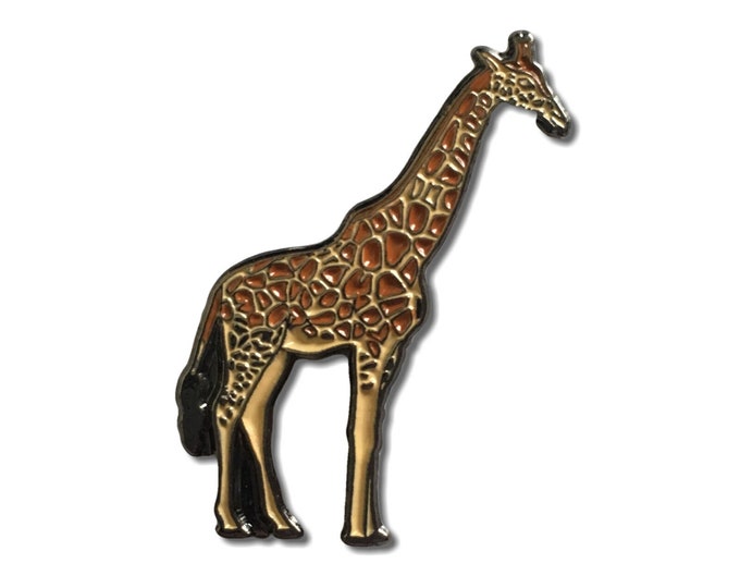 Jeffrey the Giraffe Enamel Pin - Etsy