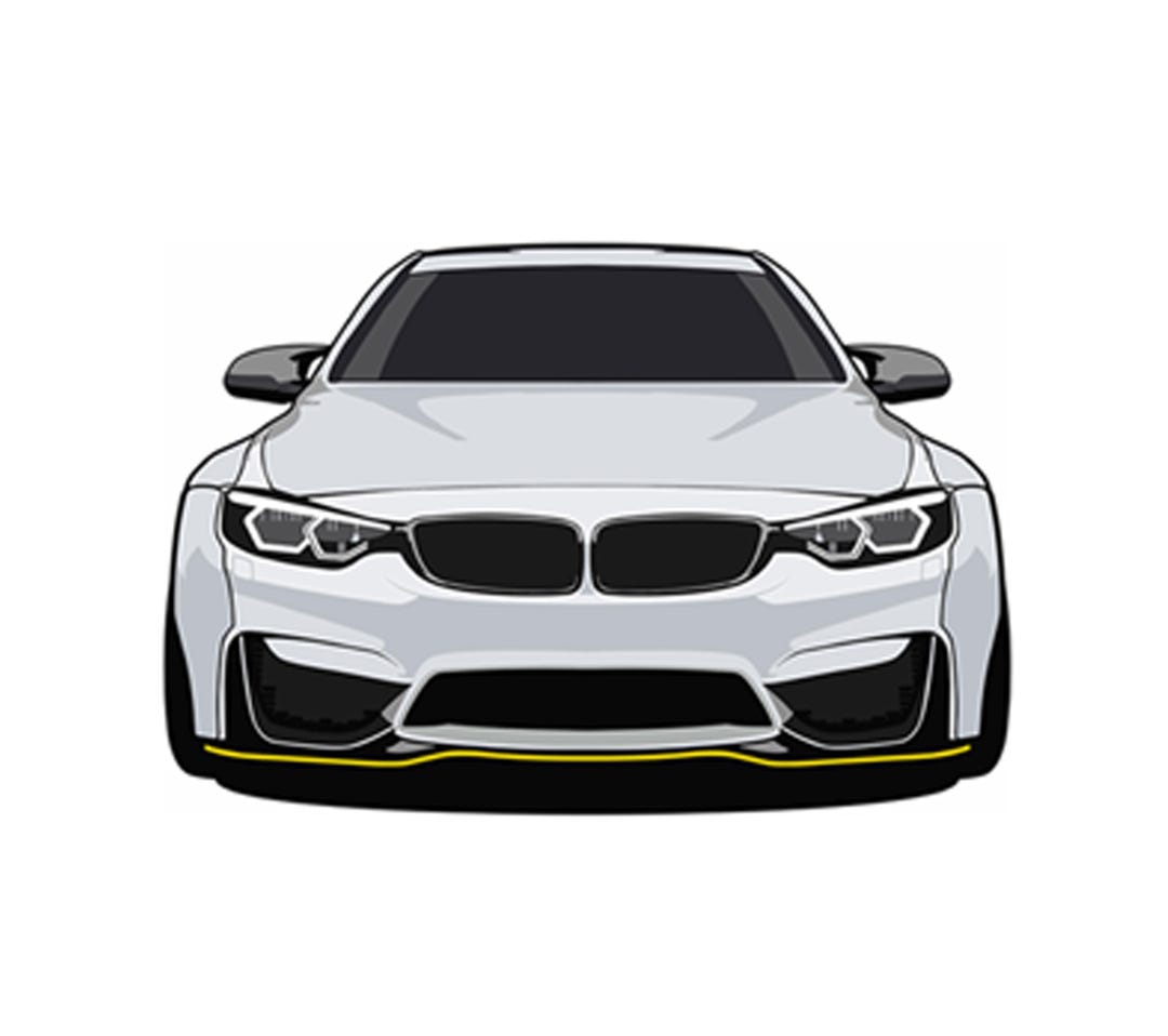 Bmw M4 Vector File Digital Bmw File Sport Car, Silhouette - Etsy