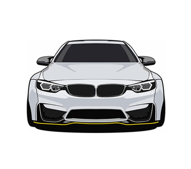 Bmw M4 Vector File Digital Bmw File Sport Car, Silhouette - Etsy