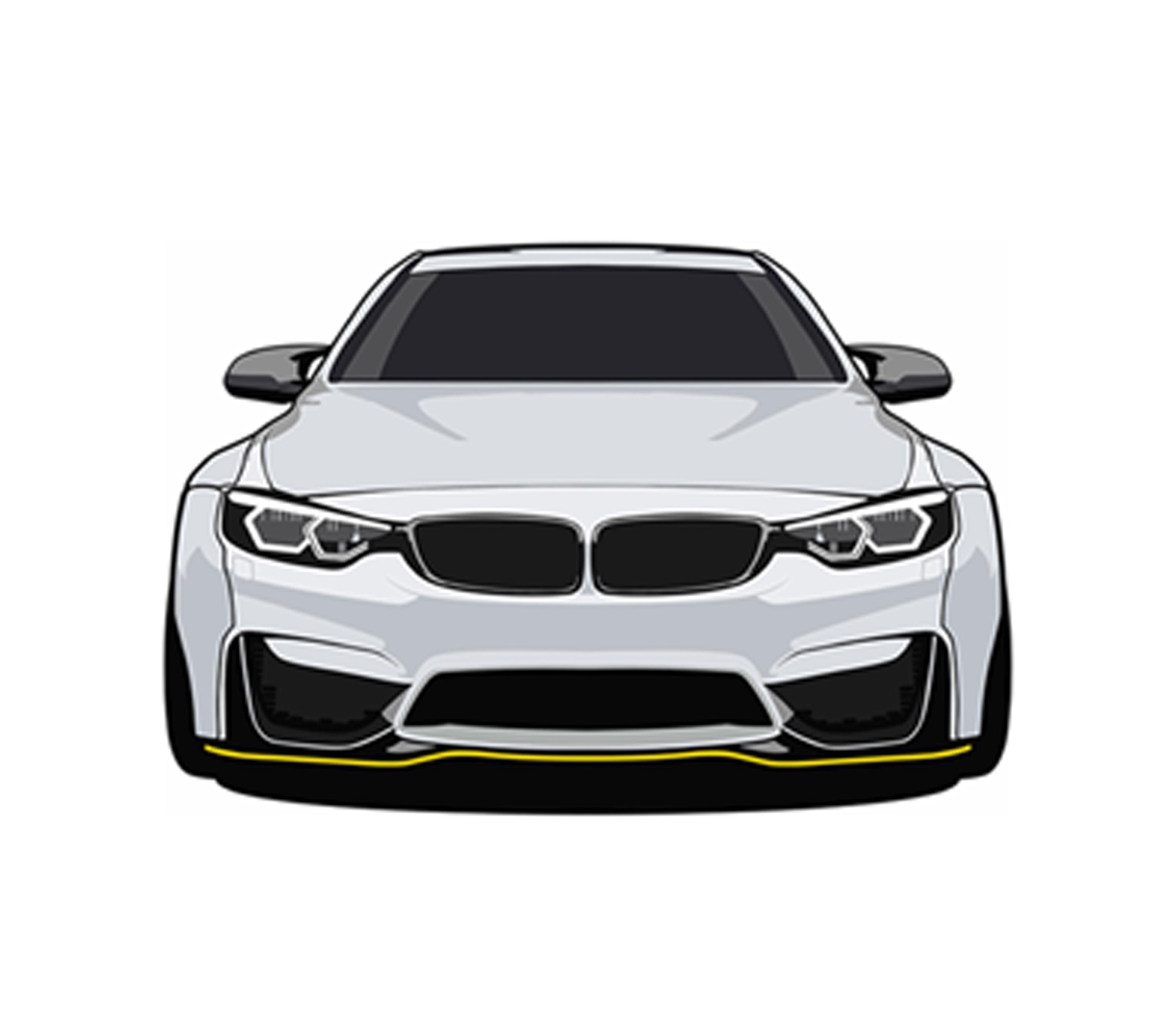 Bmw M4 Vector File Digital Bmw File Sport Car, Silhouette - Etsy