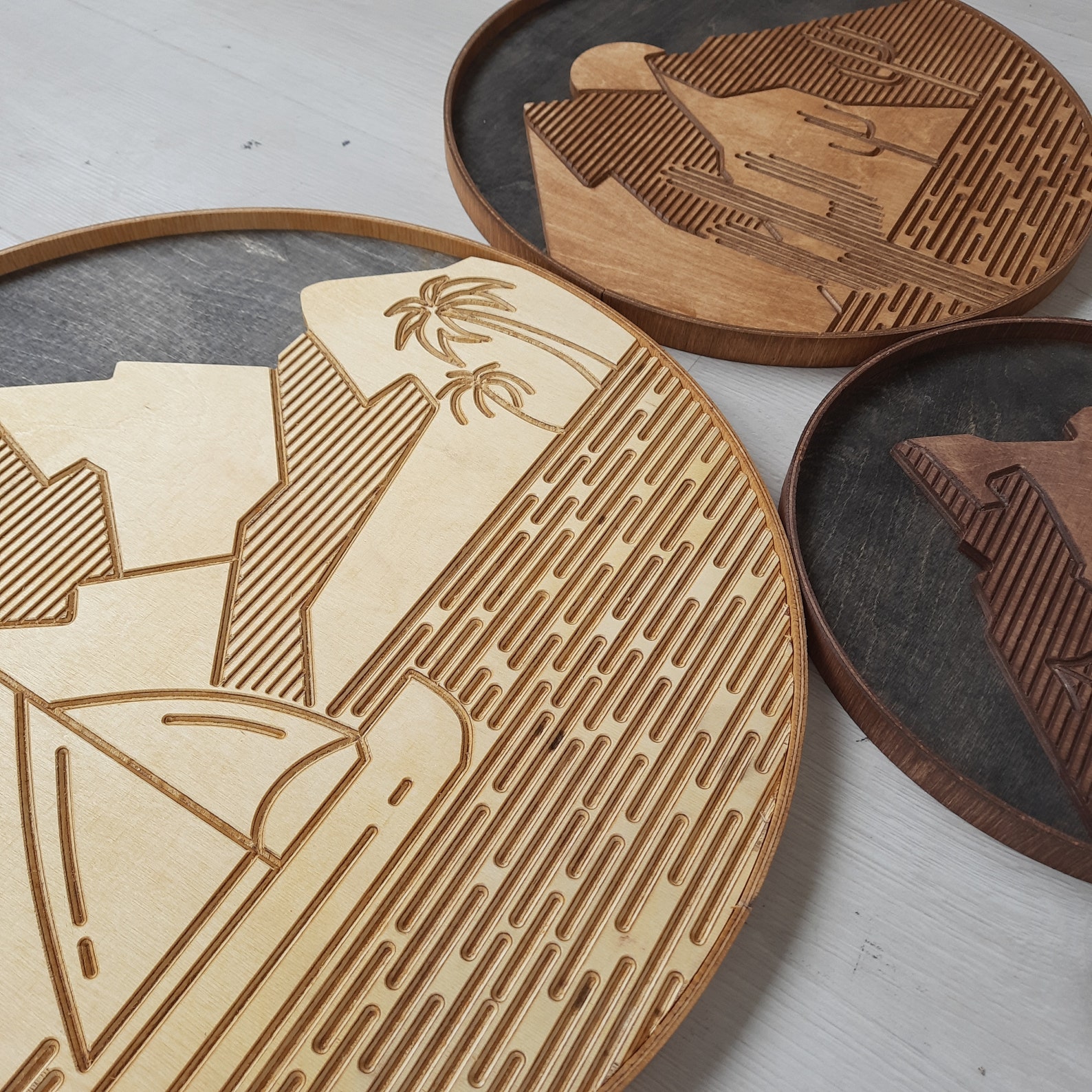 Olympus Mountain Design 3d Wood Wall Decor Art Housewarming - Etsy