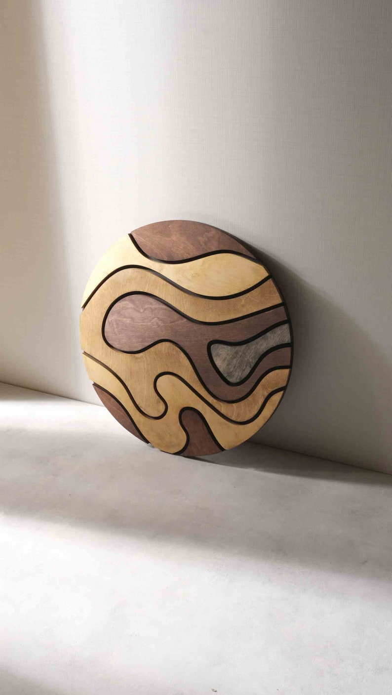Karma Wall Decor, Modern Wood Wall Art, Rustic Wood Wall Art, Wood Wall ...