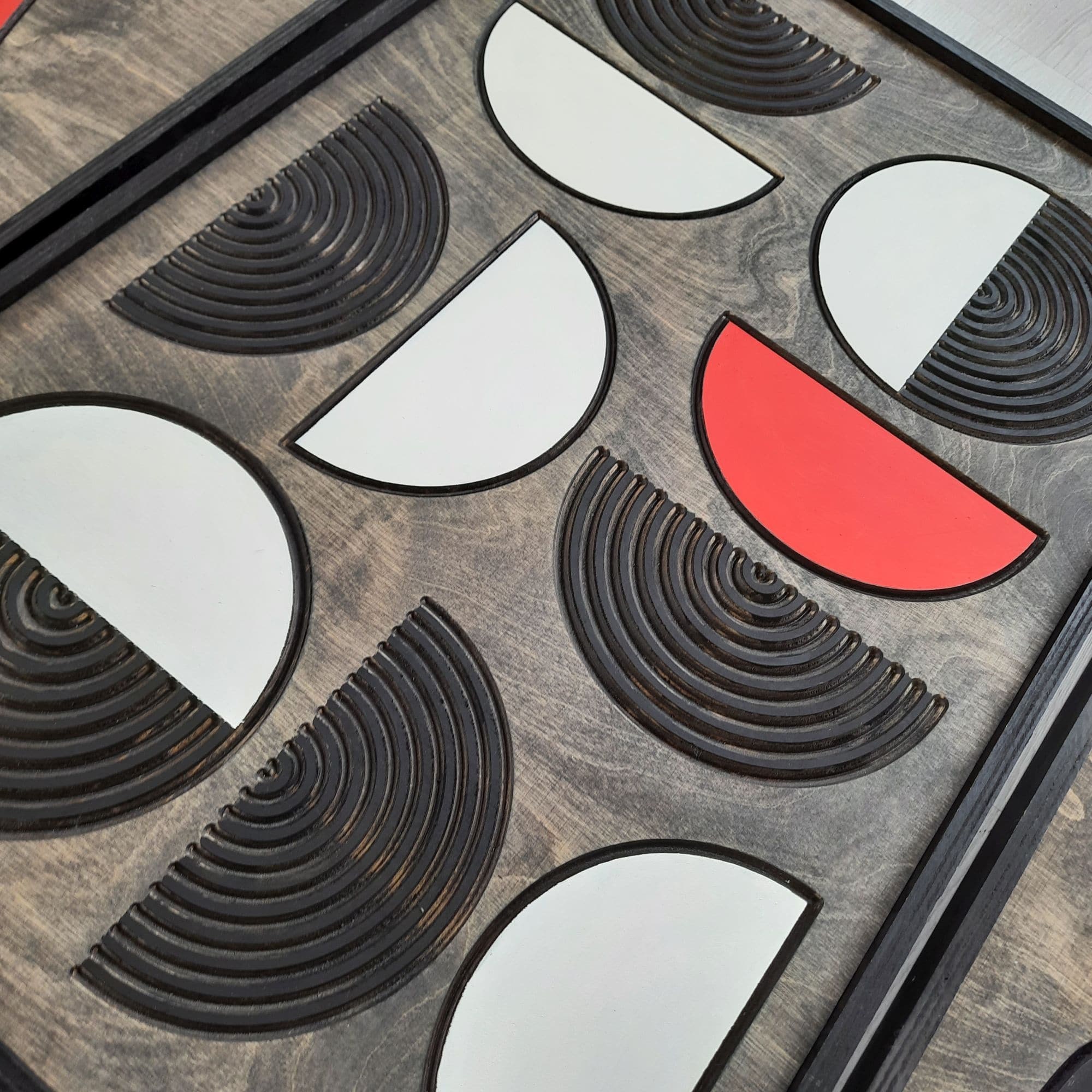 Mathilda Red Woman Wall Art Colorful Wall Art Red Black - Etsy