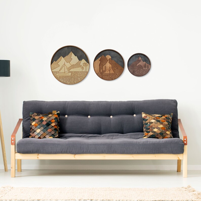 Olympus Mountain Design 3d Wood Wall Decor Art Housewarming - Etsy