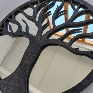Wooden Mirror, Tree of Life, Wall Mirror, Tree Mirror, Wood Mirror ...