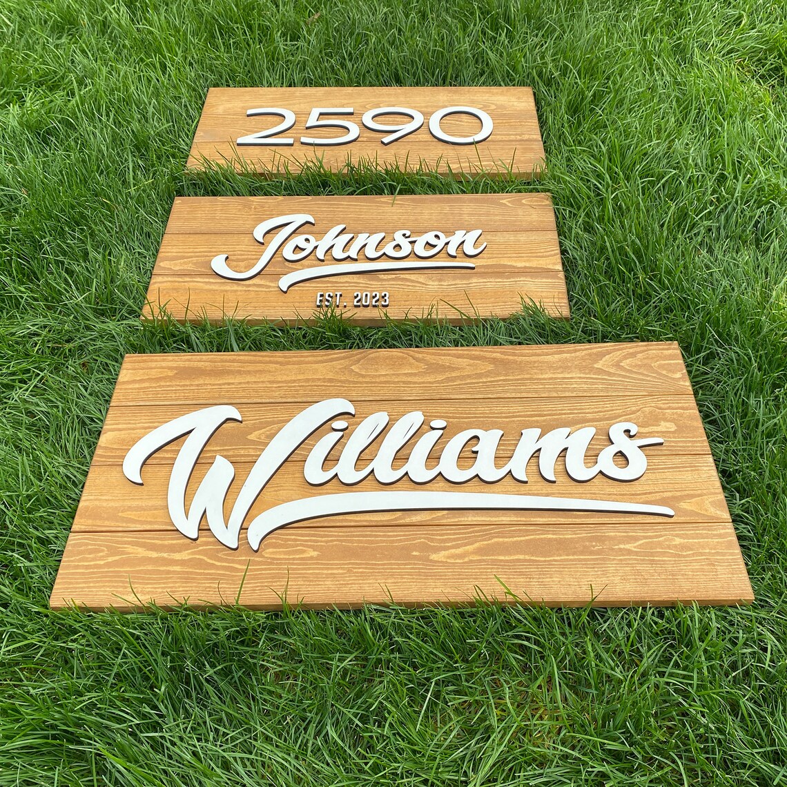 Family Name Sign | Personalized Name Sign | Last Name Wall Sign ...