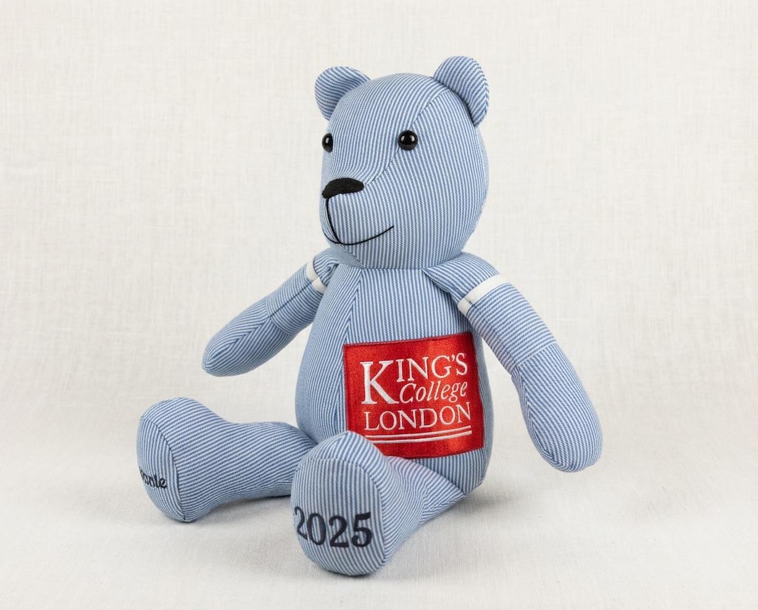 Handmade Nursing Uniform Memory Bear – Personalised Nursing Graduation ...