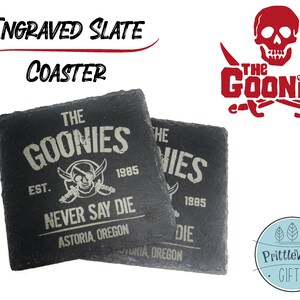 80's Coaster Goonies Coaster Goonies Gift 80s Film - Etsy UK