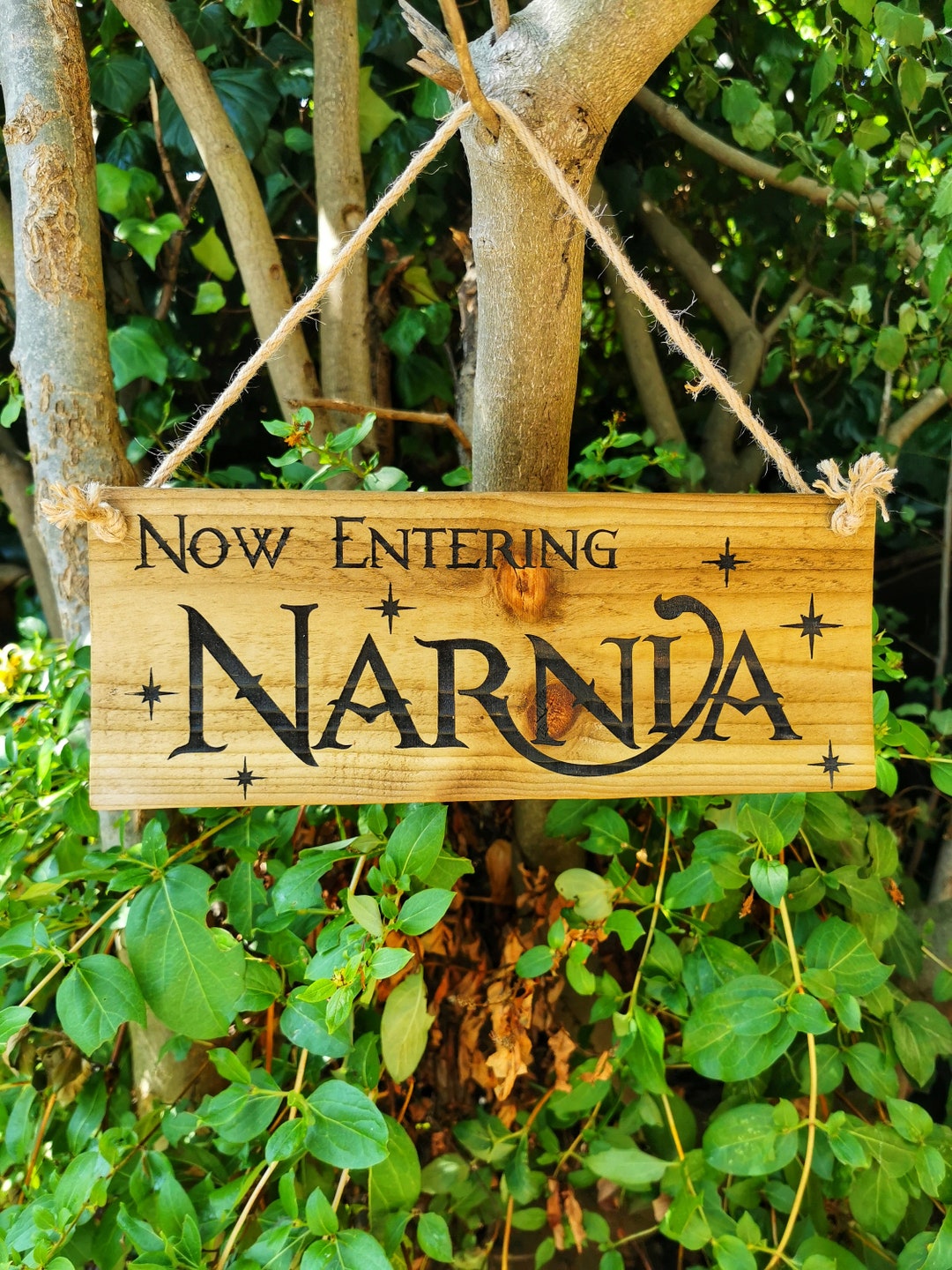 Narnia Sign Narnia Garden Narnia Gift Welcome to Narnia - Etsy UK