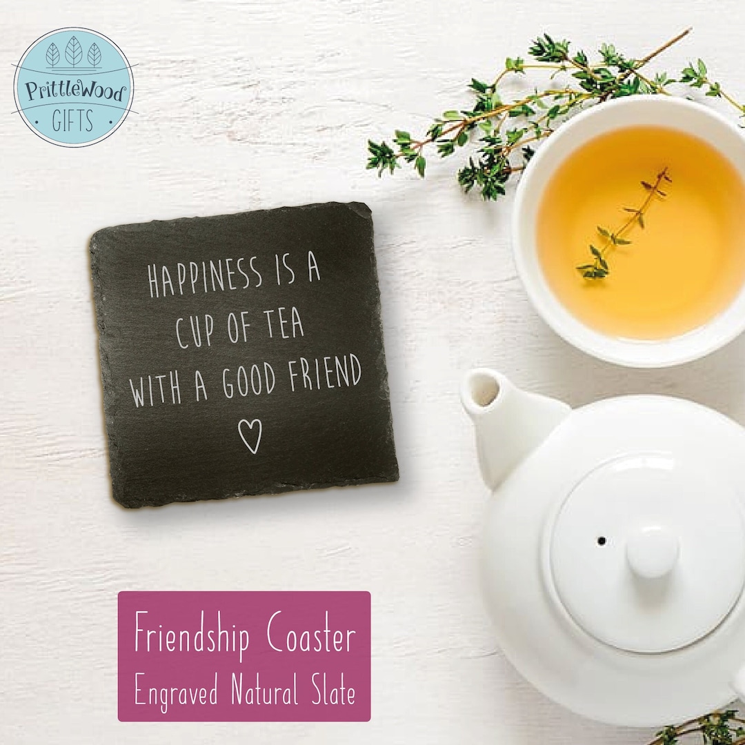 Best Friend Gift, Friendship Gift, Tea Coaster, Best-tea, Sister Gift ...