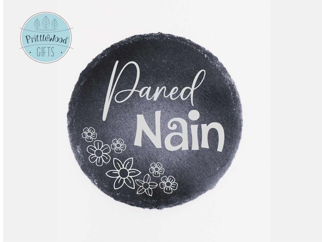 Paned Nain, Paned Mamgu, Paned Mam, Anrheg Nain, Welsh Gift, Anrheg ...