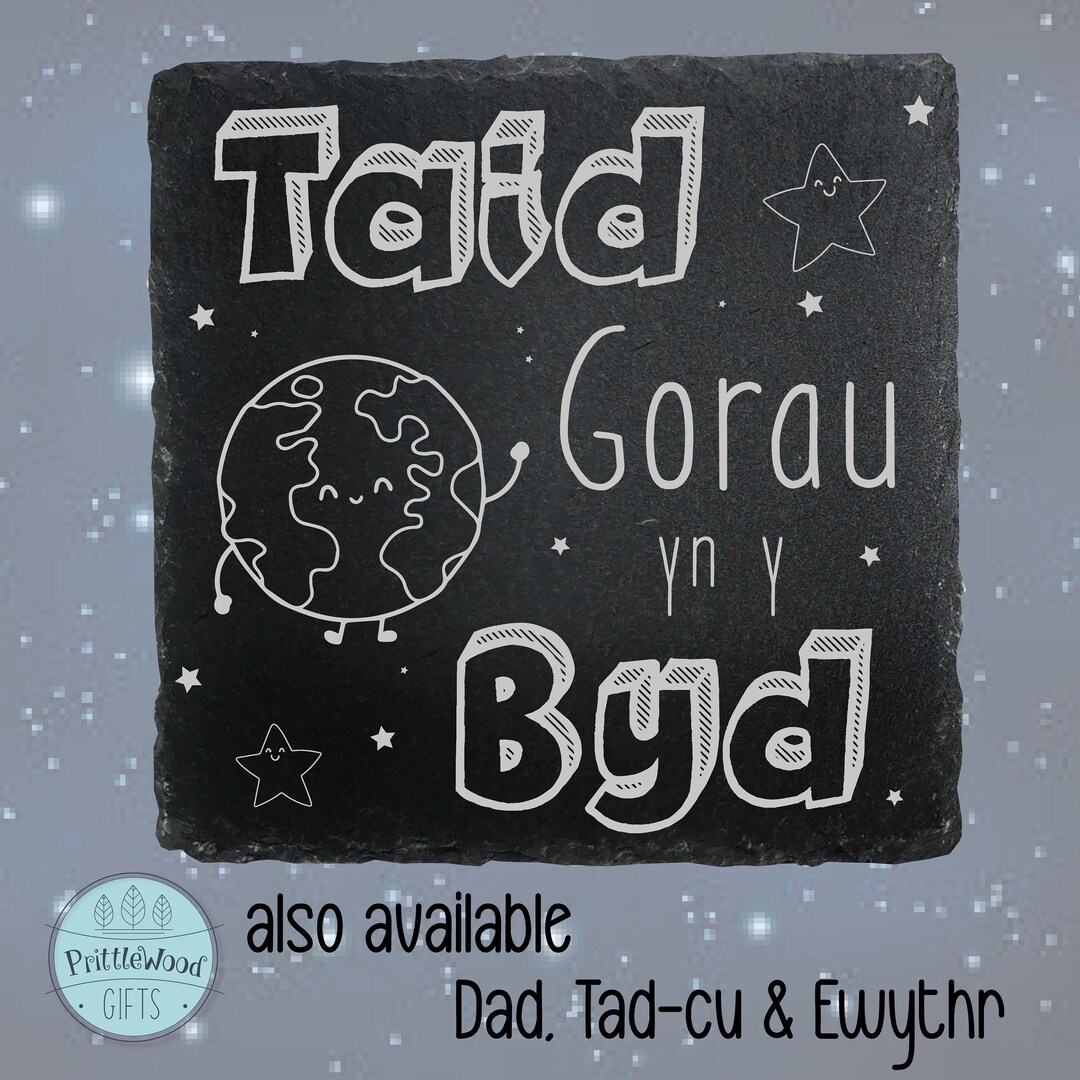 Taid Gift, Dad Gorau Yn Y Byd, Welsh Gift, Tad-cu, Taid Gorau, Welsh ...