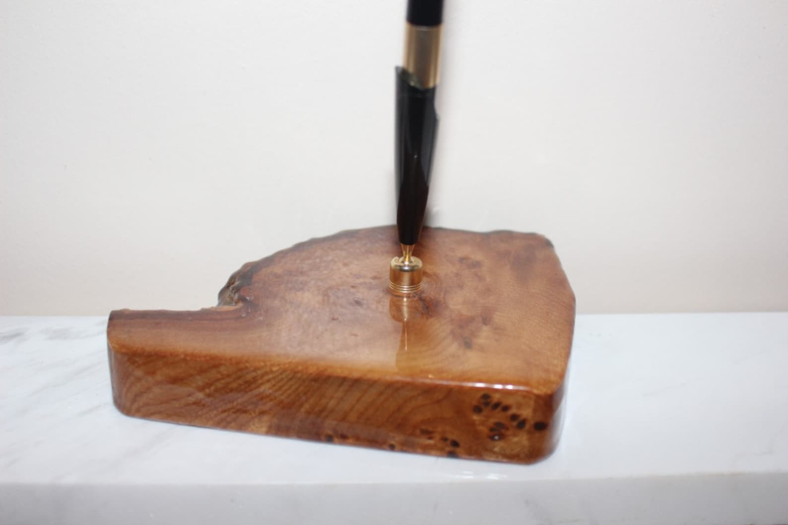 Wooden Pen Holder, Vintage Pen Holder, Pen Holder, Pen Stand, Office ...