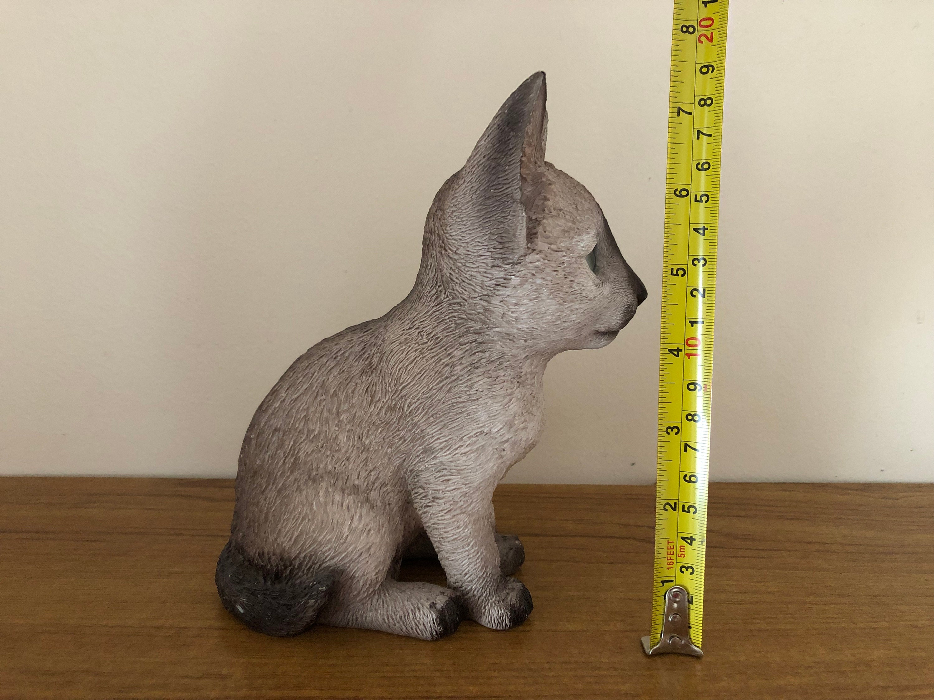 Siamese Cat Figure, Cat Resin Figures , Pottery Cat Figures, Resin ...