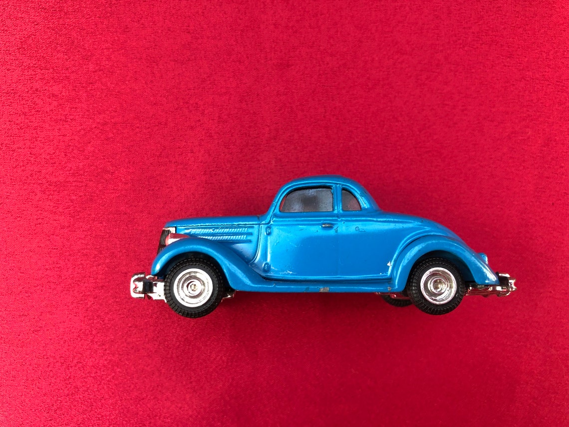 Ertl, Thomas Toys, Vintage Car Model, Blue Car Model, Matchbox Cars - Etsy
