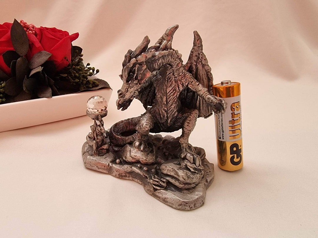 Myth and Magic, Tudor Mint Dragon, Dragon Figurine, Pewter Dragon ...