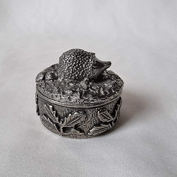 Pewter Jewelry Box - Etsy