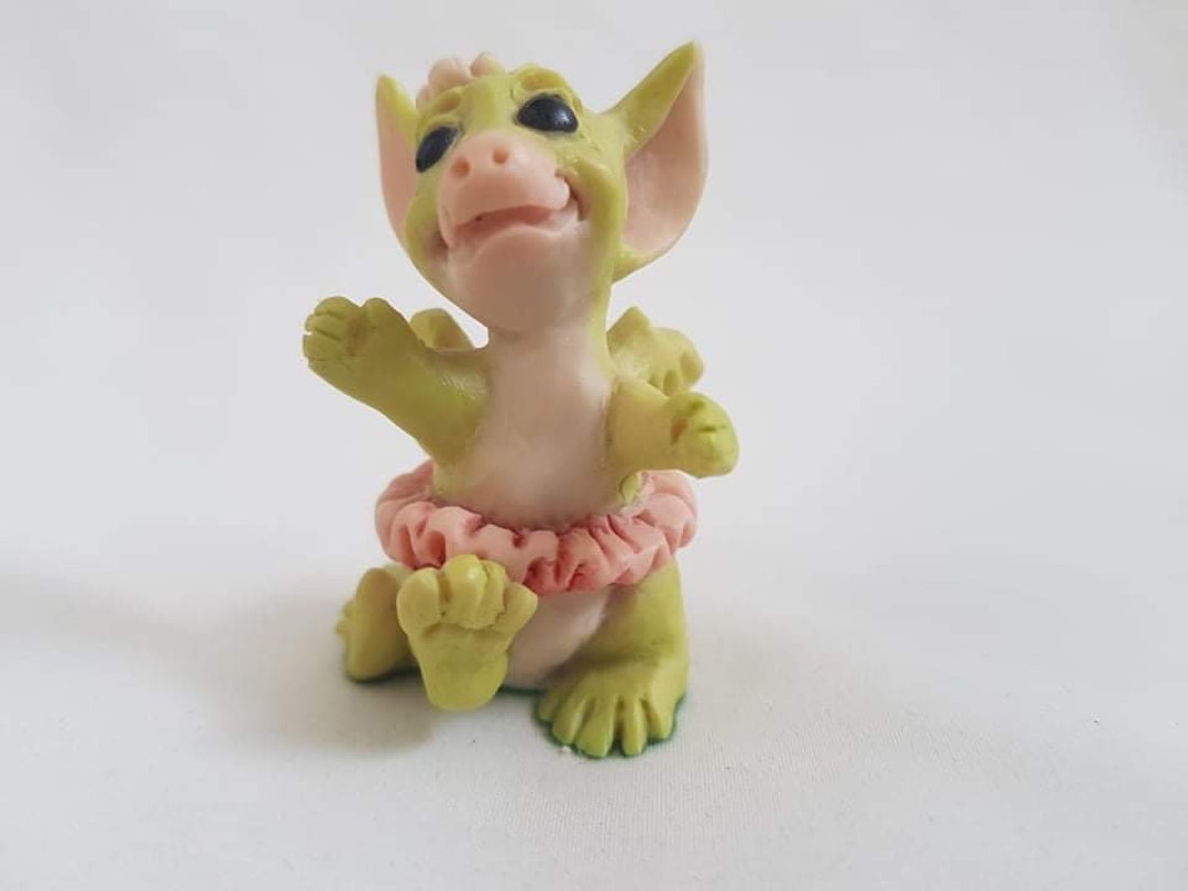 Small Dragon Figurine Dragon Statue Pocket Dragon Figurine - Etsy