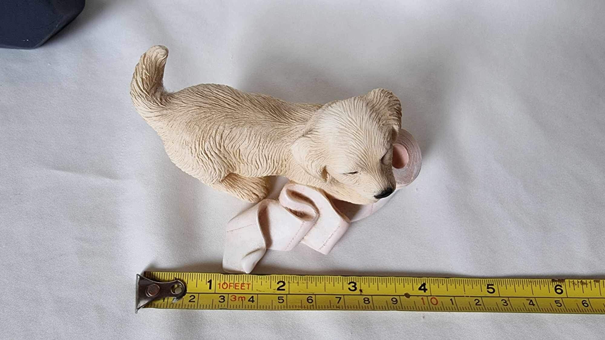 Vintage Dog Figurine, Leonardo Collection, Dog Figurine, Labrador ...