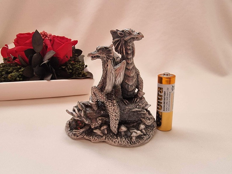 Tudor Mint Dragon, Myth and Magic, Dragon Figurine, Pewter Dragon ...