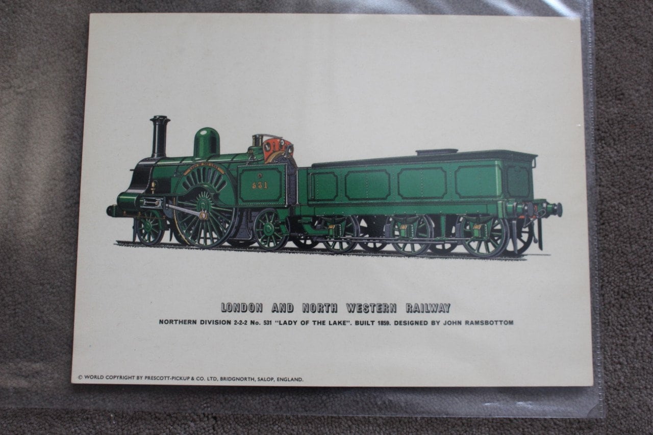Train Pictures, Locomotive Photo, Vintage Postcard, Trai Postcard ...