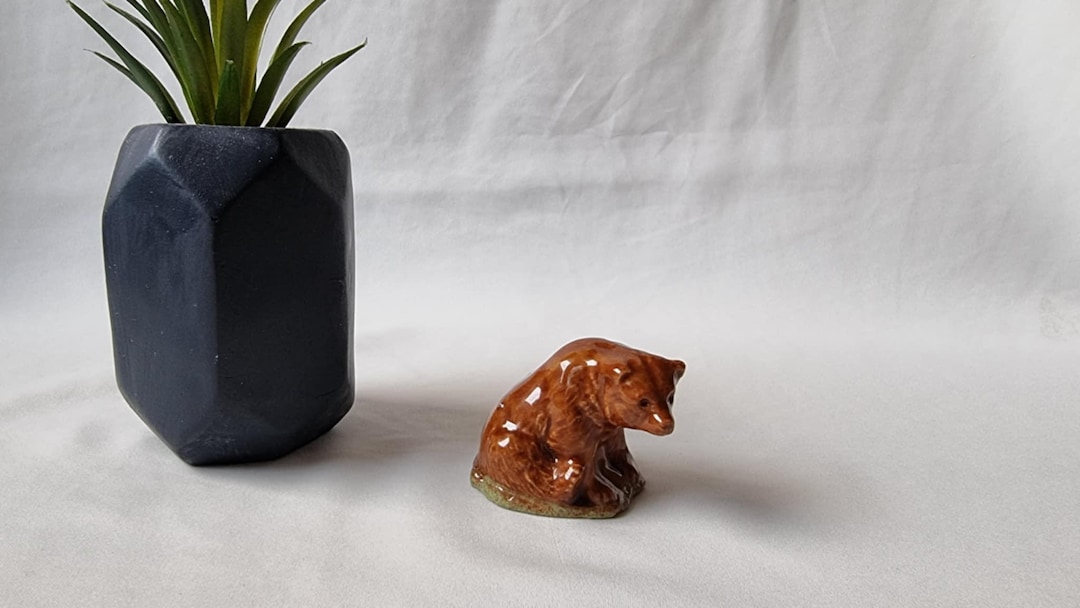 Wade Bear, Wade Pottery, Wade Figure, Bear Figure, Small Bear Figure ...