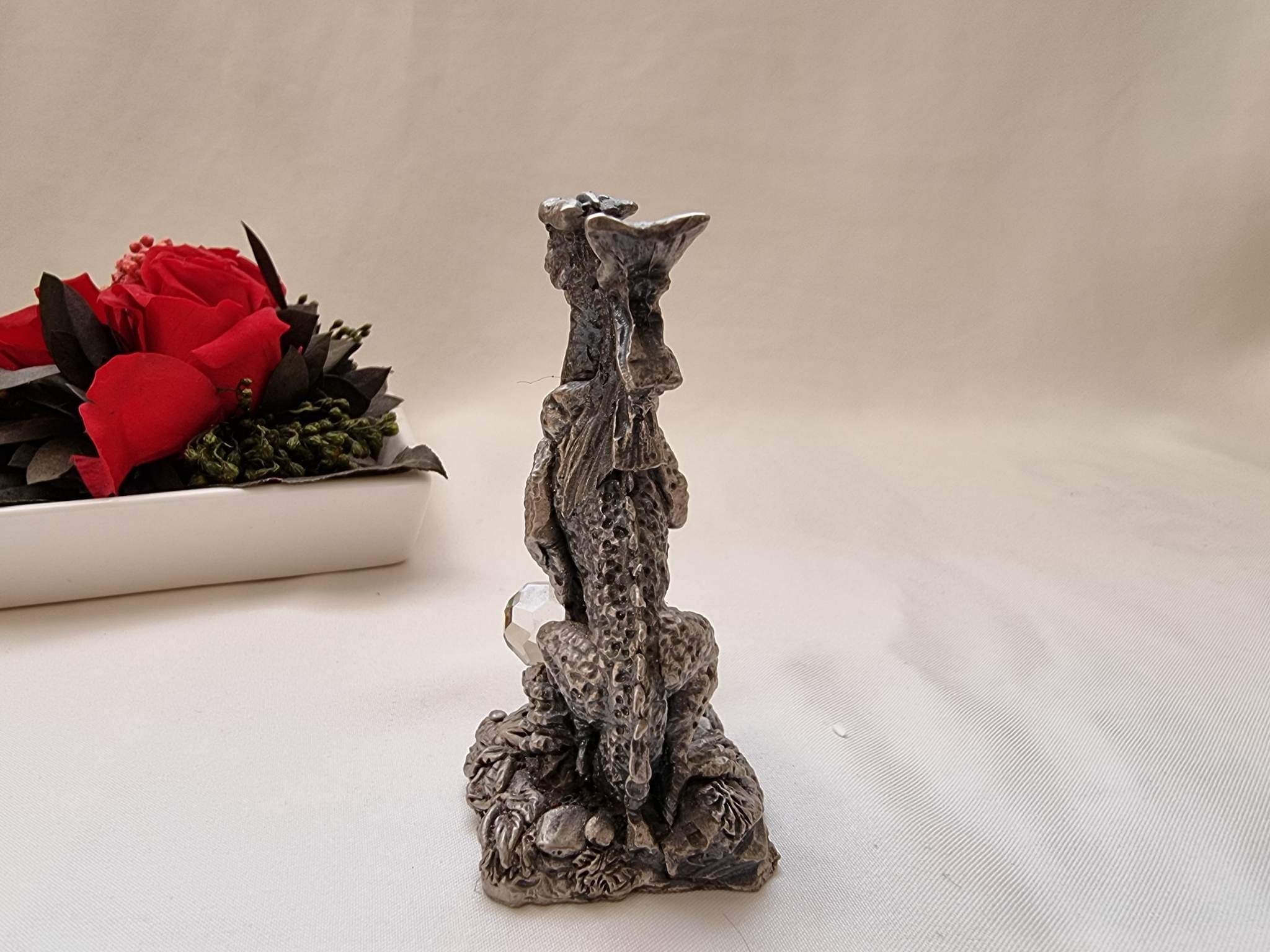 Tudor Mint Dragon Dragon Figurine Pewter Dragon Figurine - Etsy