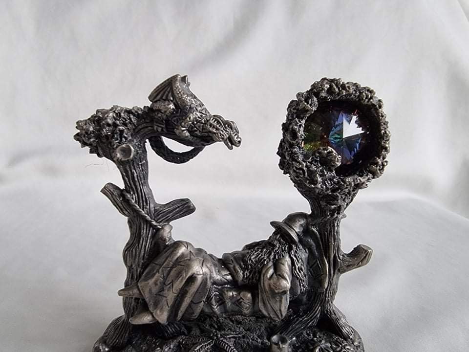 Art & Collectibles Figurines Mark Loker Wizard figurine myth and magic ...