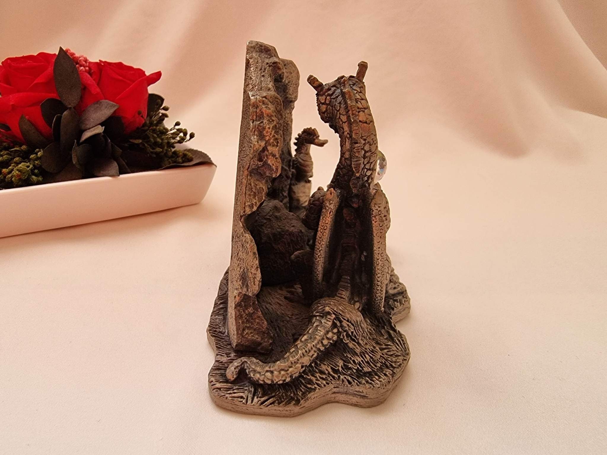 The Nest of Dragons, Myth and Magic, Pewter Dragon Figurine, Dragon ...
