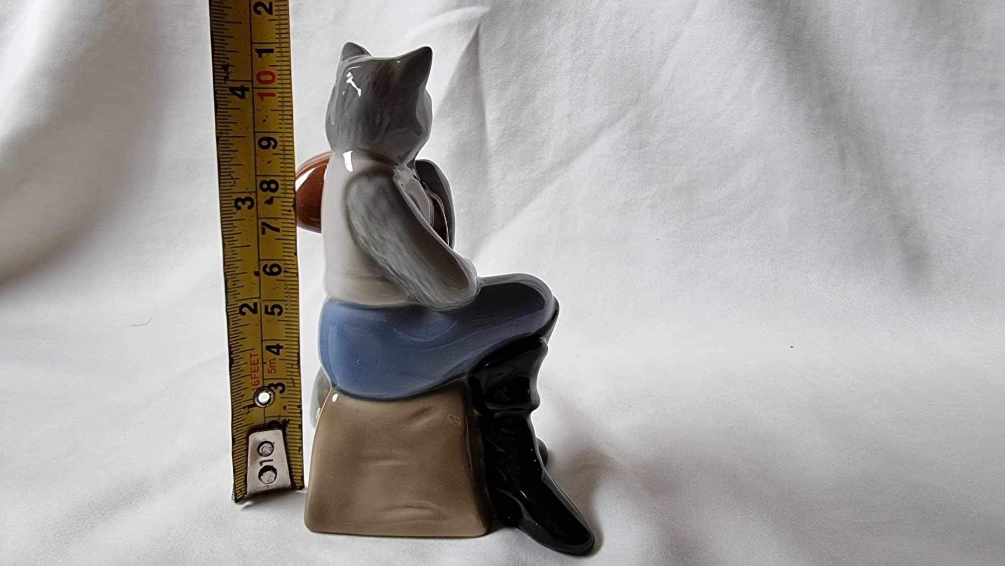 Cat Figurine, Wade Figurine, Wade Cat, Porcelain Cat, Pottery Cat ...