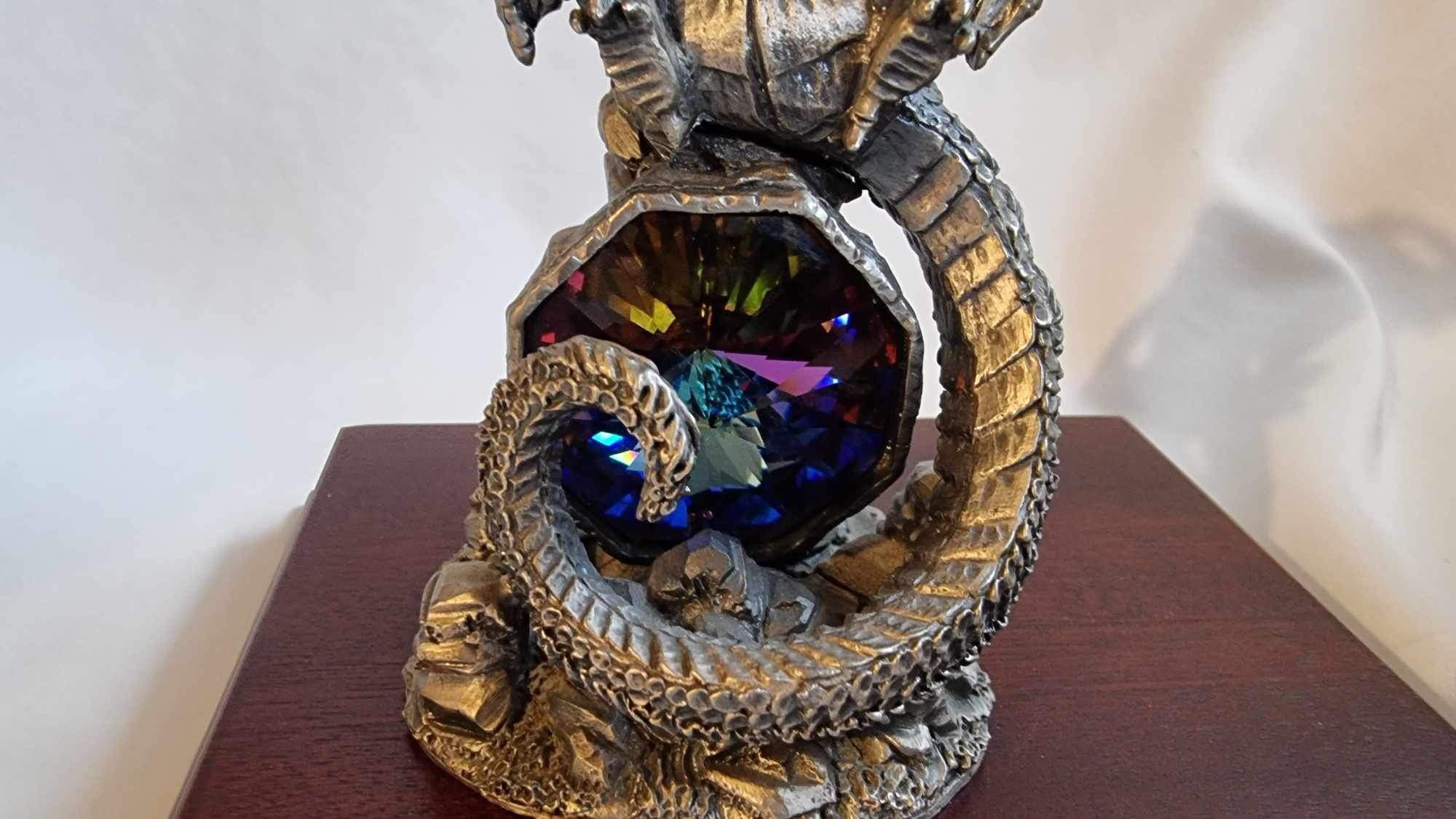 Tudor Mint Myth and Magic, Myth and Magic, Pewter Dragon Figurine ...