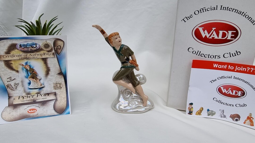 Wade Peter Pan, Wade Figure, Peter Pan Figure, Wade Pottery - Etsy