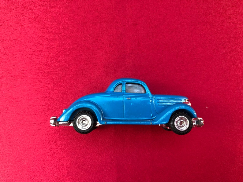 Ertl, Thomas Toys, Vintage Car Model, Blue Car Model, Matchbox Cars - Etsy