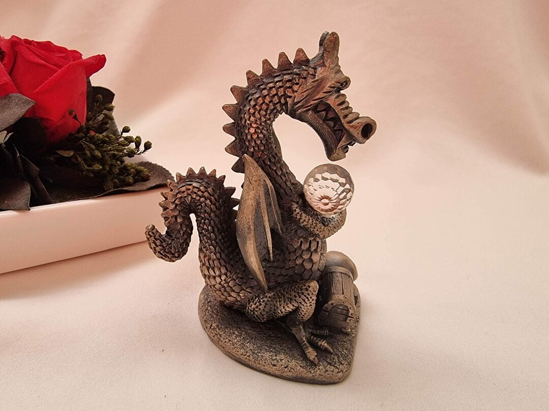 Myth and Magic, Tudor Mint Dragon, Pewter Dragon Figurine, Pewter ...