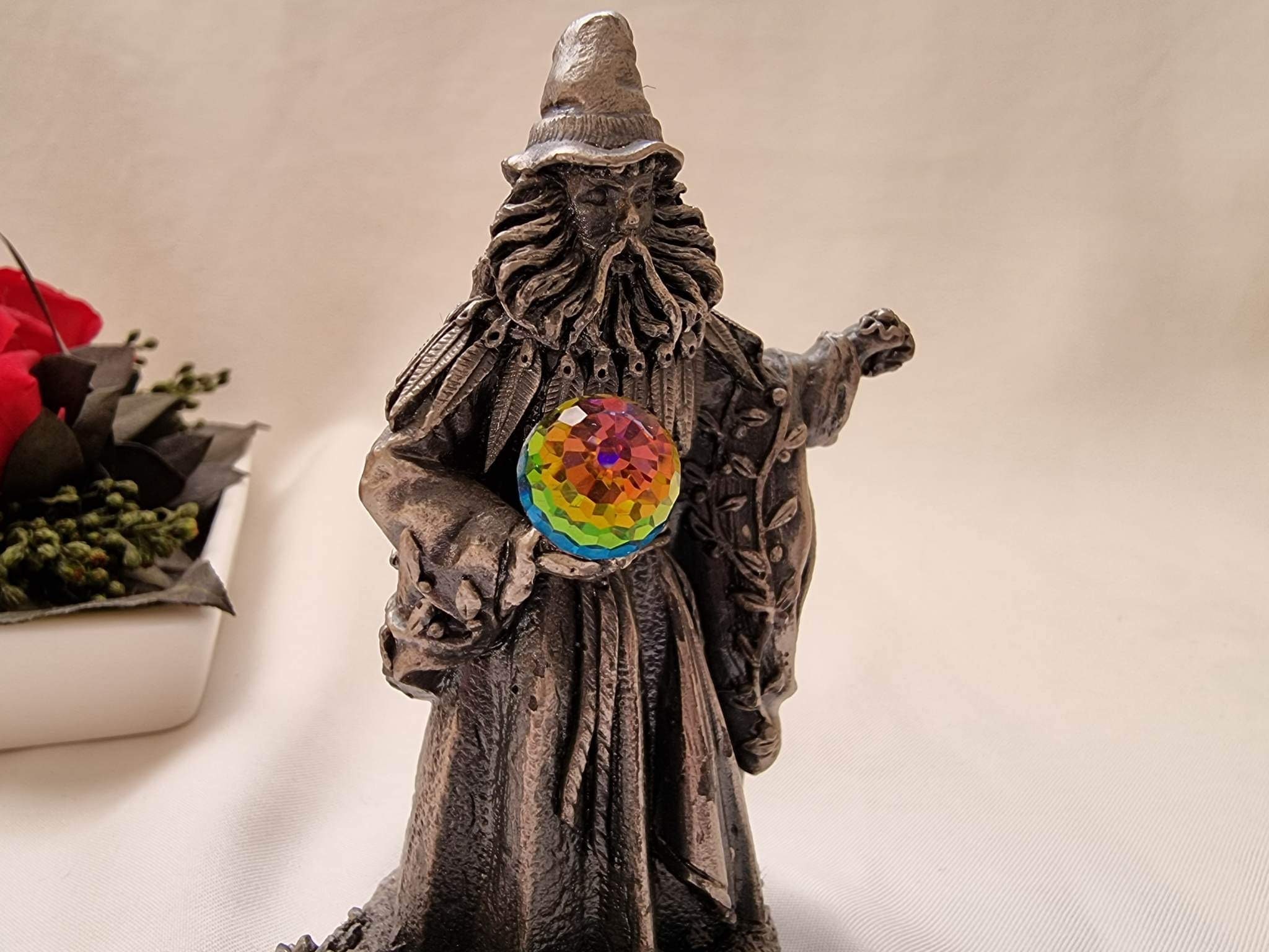 Myth and Magic, Tudor Mint Wizard, Wizard Figurine, Pewter Wizard ...