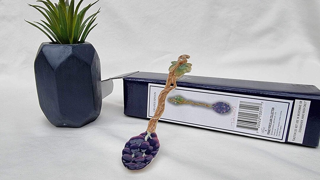 Franz Porcelain Spoon, Porcelain Coffee Spoon, Pottery Coffee Spoon ...