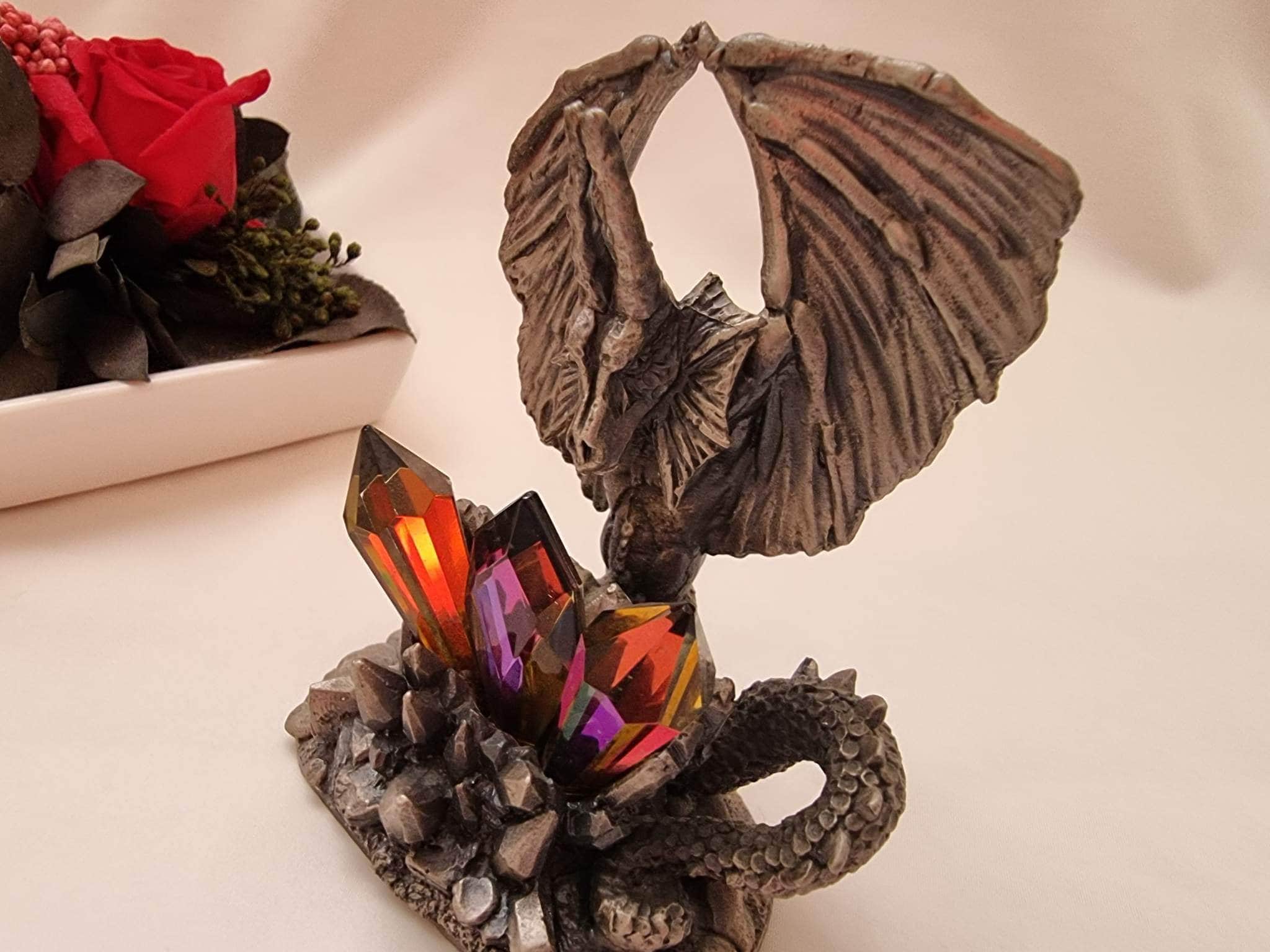 Pewter Dragon Figurine Tudor Mint Dragon Myth and Magic - Etsy