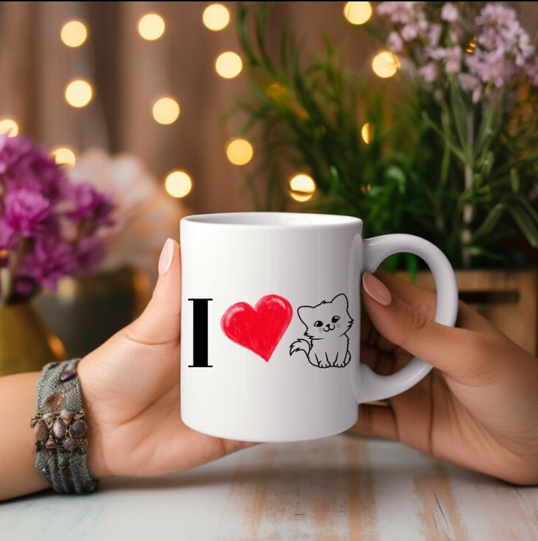 Cat Stuff for Cat Lovers Perfect Gift for Animal Lovers and Coffee ...