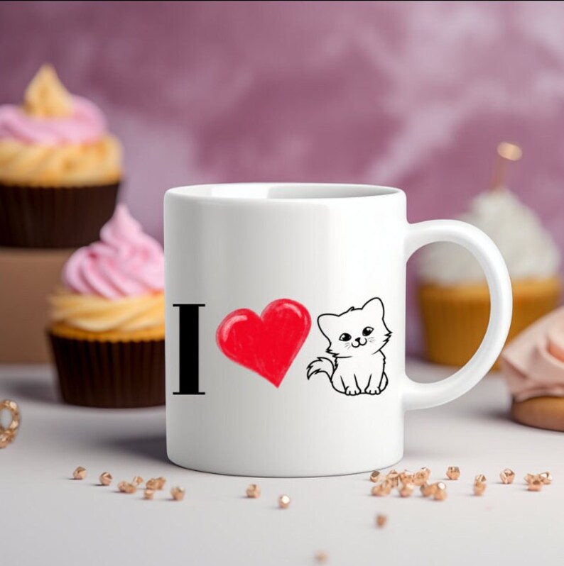 Cat Stuff for Cat Lovers Perfect Gift for Animal Lovers and Coffee ...