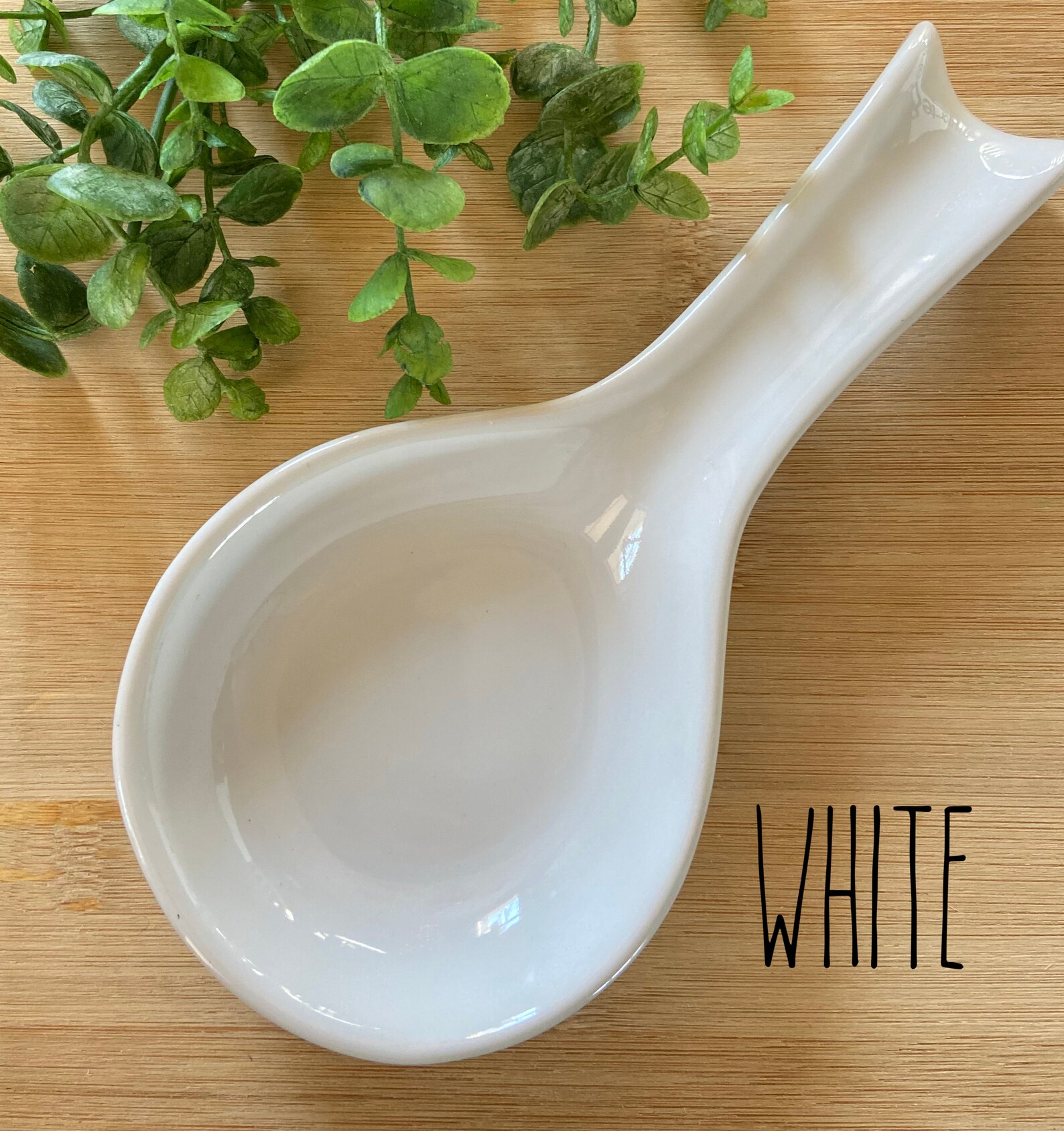 Handmade Ceramic Spoon Rest Kitchen Decor Perfect | Etsy