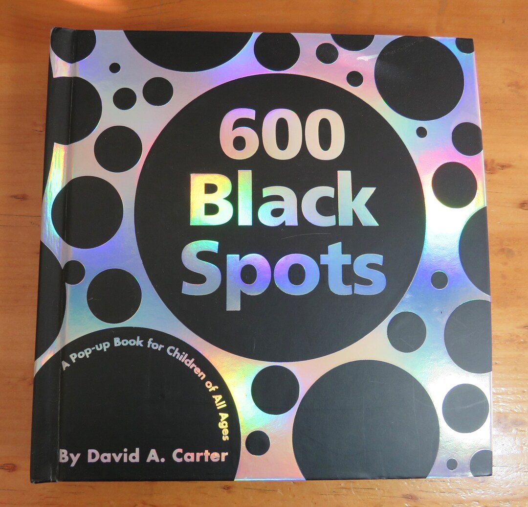 600 BLACK SPOTS; Spectacular Paper Sculptures 2007 Pop-up Book by David ...