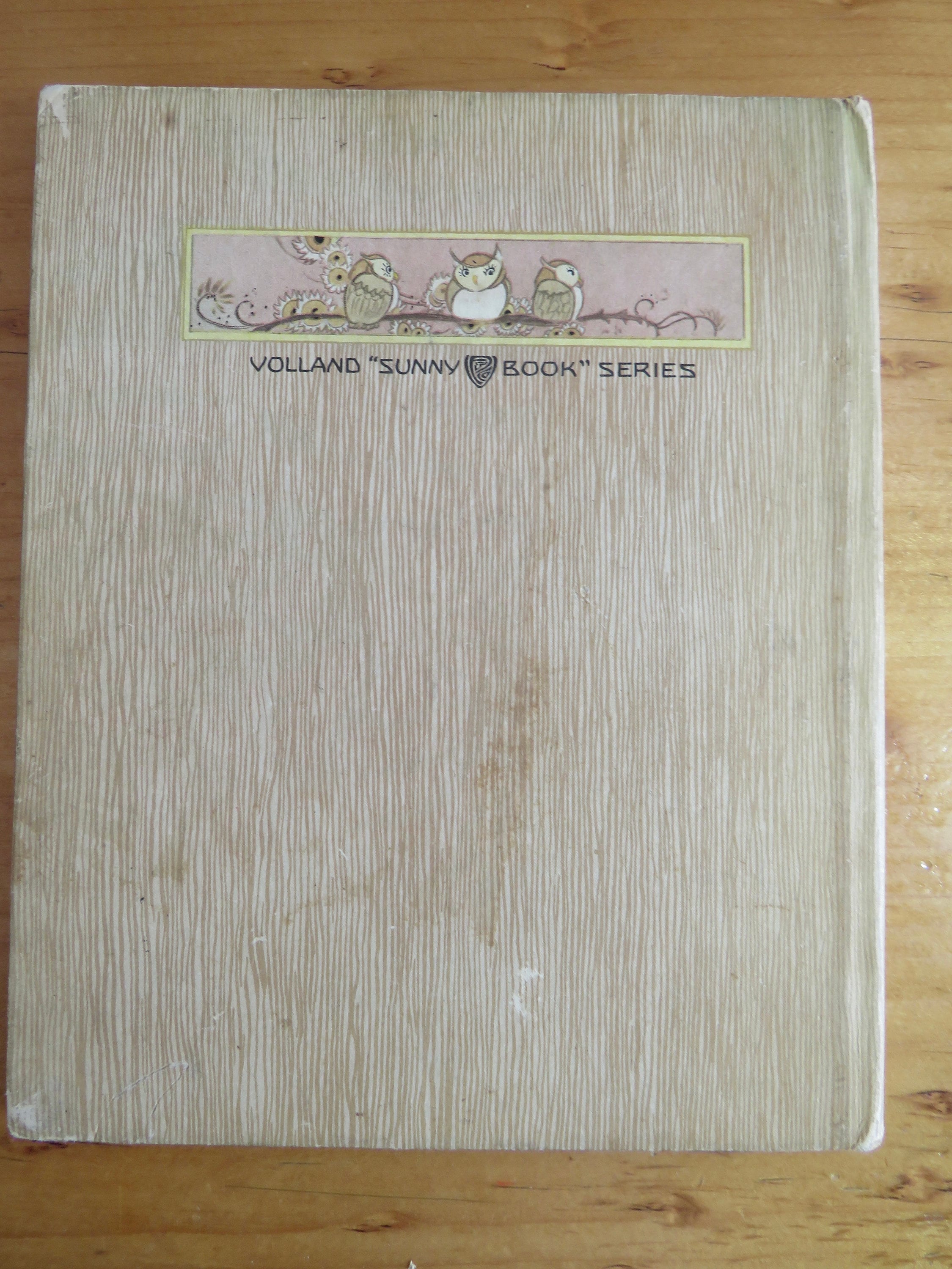 1922 VOLLAND SUNNY BOOK Treasure Things by Annette Wynne Art Deco Color ...