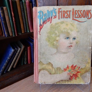 1901 BABY'S FIRST LESSONS Animals Birds Fishes and | Etsy