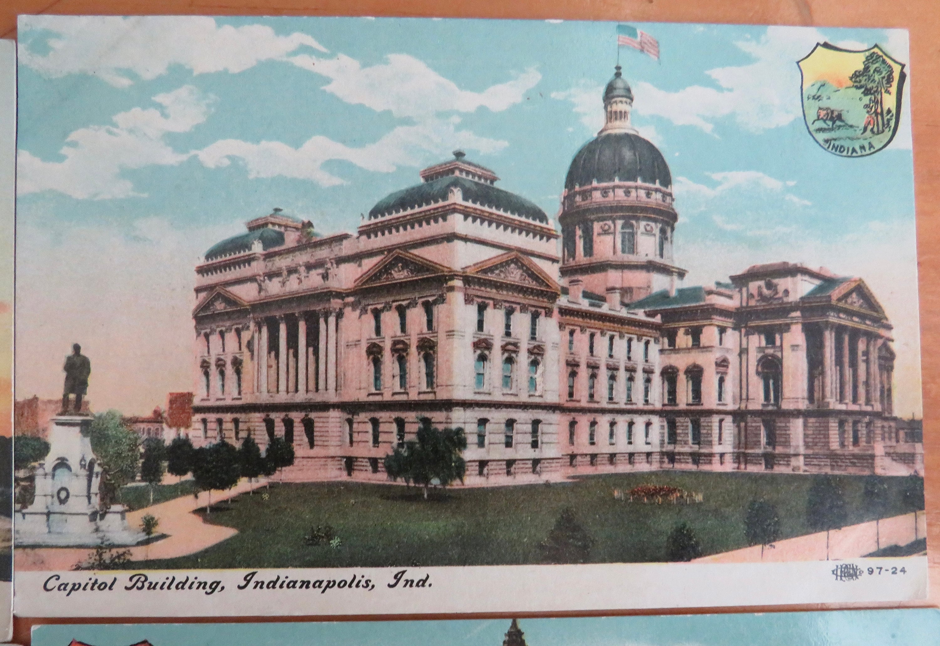 16 Early 1900s IPCN State Capitol Building Postcards W/state Seals. - Etsy