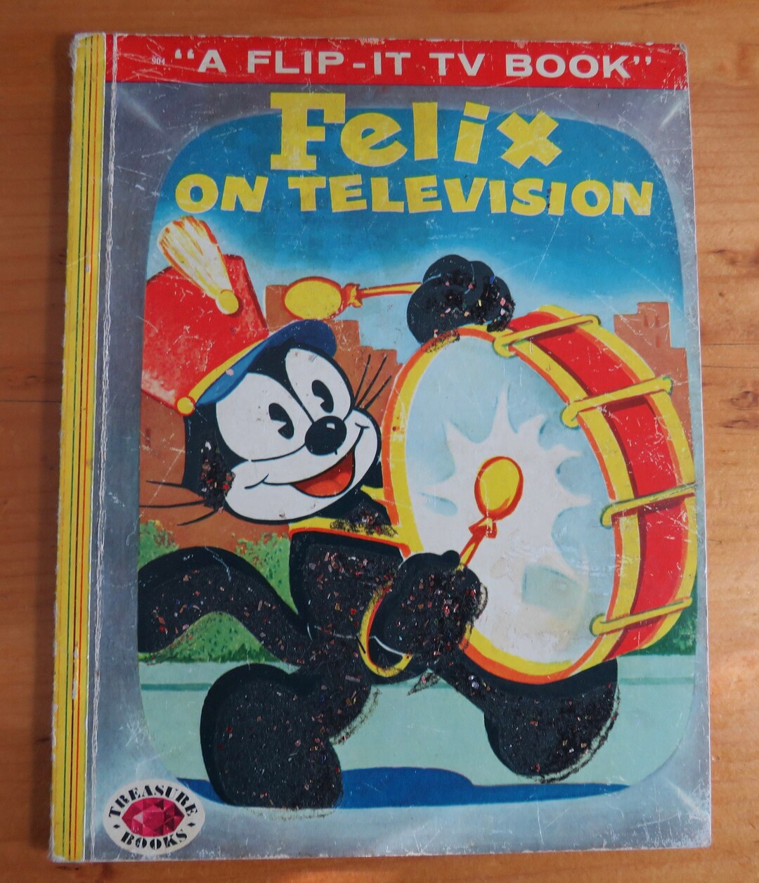 1956 FELIX ON TELEVISION A Flip-it Book Felix the Cat - Etsy