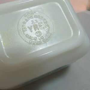 PYREX Amish Butterprint Blue Rooster Cover Refrigerator Dish 501 - Etsy