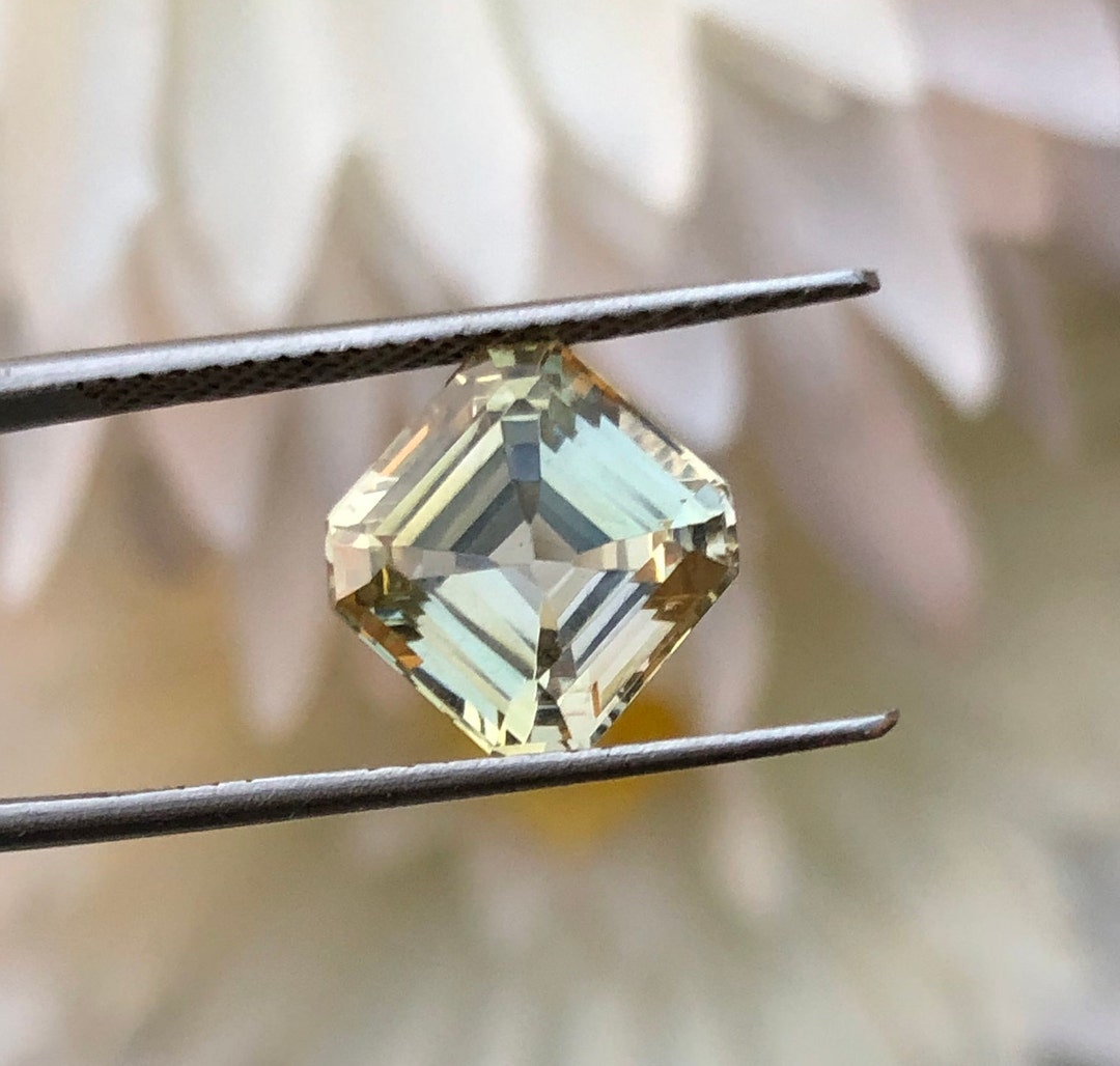 Amazing Natural Non-heated Rare-color Tanzanite Octagon Cut Stone With ...