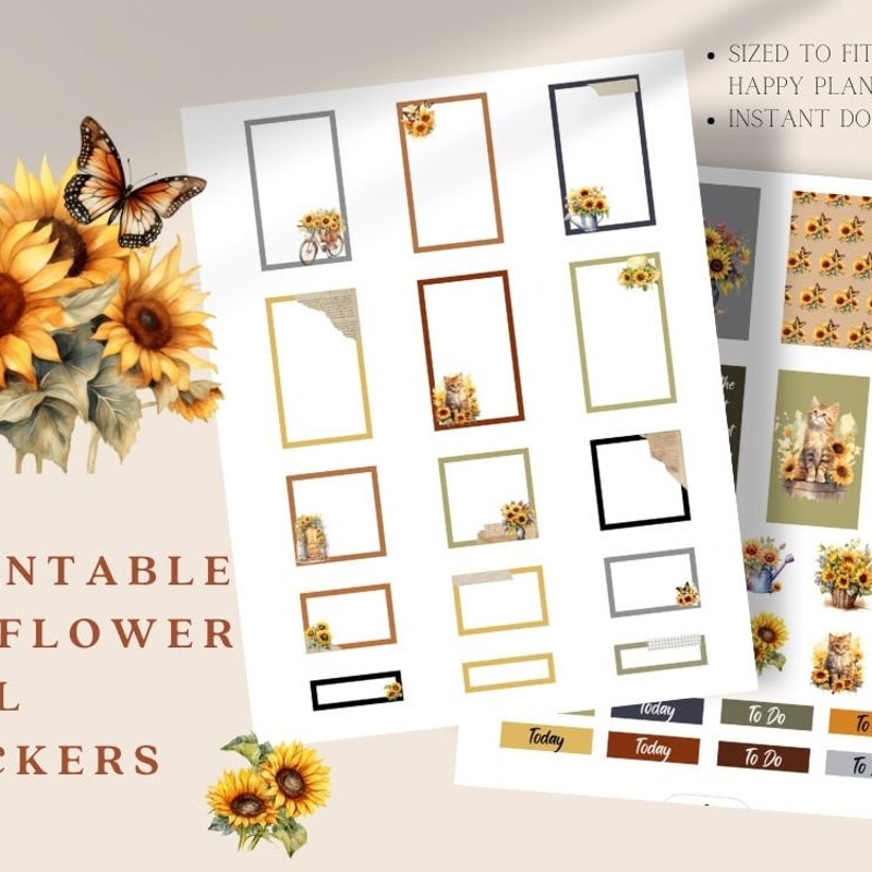 Fall Planner Stickers - Etsy