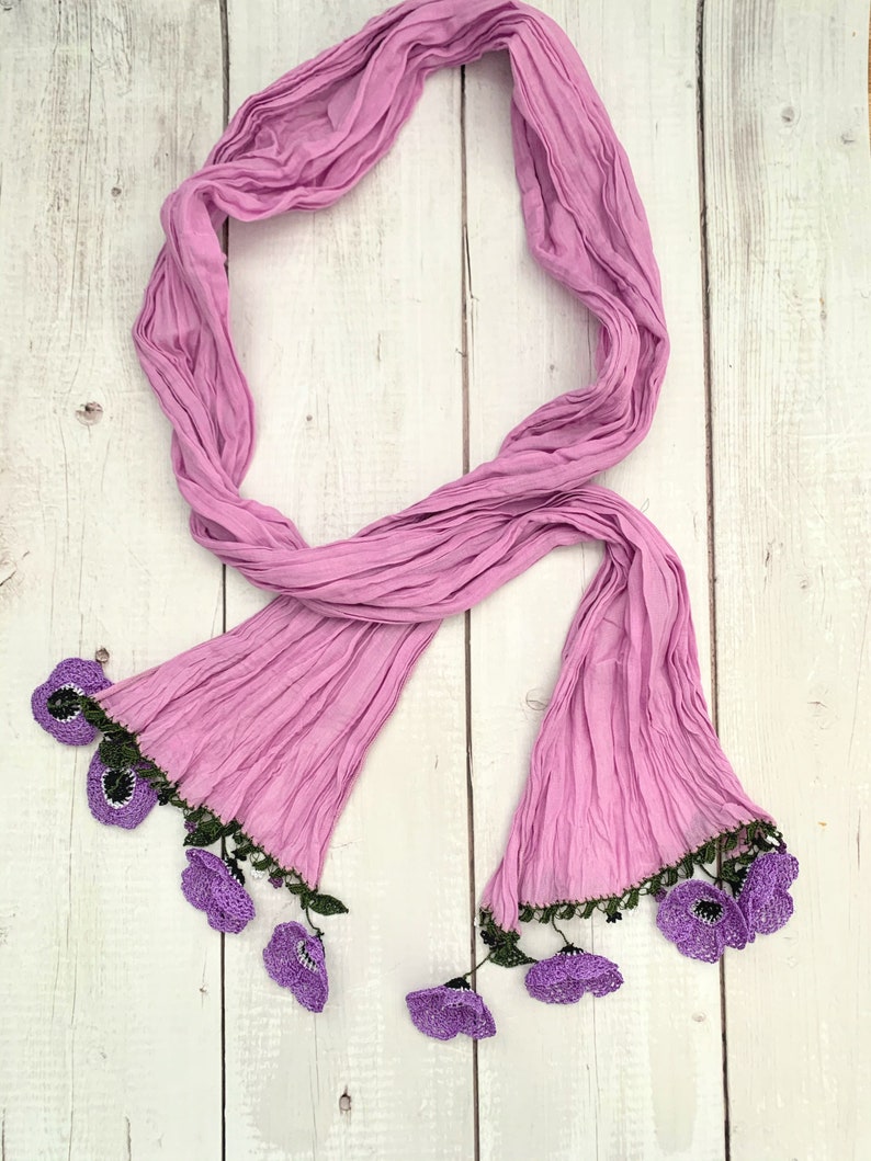 Spring Summer Scarf / Boho Spring Scarf / Fashion Scarf / - Etsy