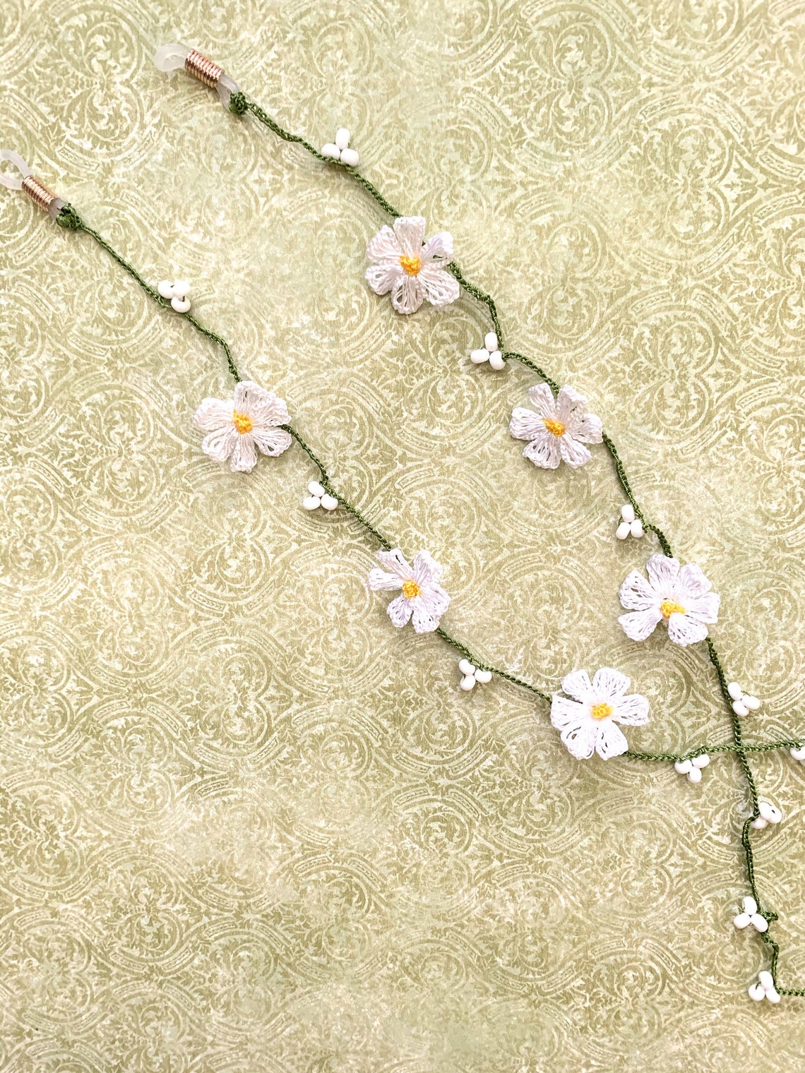 Eyeglass Chain for Women / Glasses Chain / Flower Eye Glass - Etsy